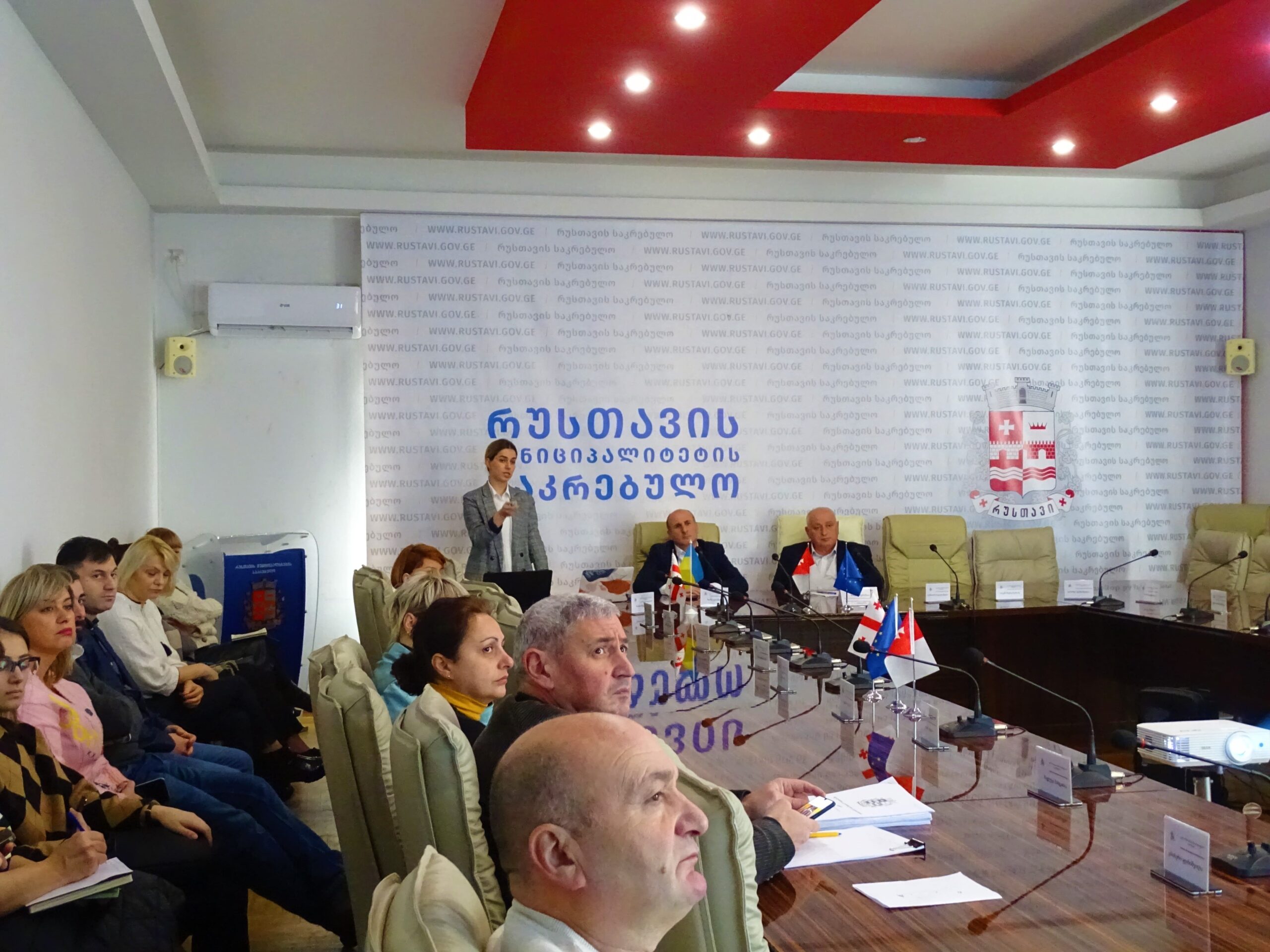 "Gavigudet" Met with Representatives of the Rustavi Municipality City ...